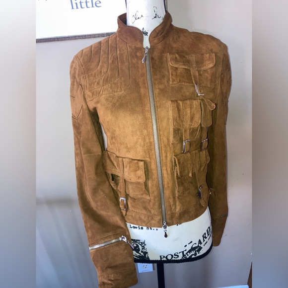 sharon roth | Jackets & Coats | Sharon Roth Hand Tailored Leather ...